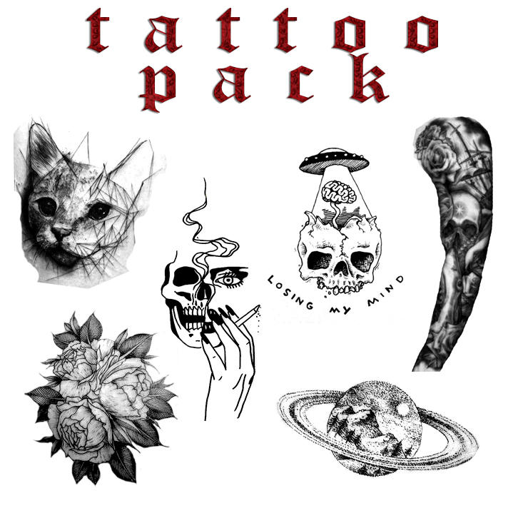 Tattoo pack by SadnessEdits #2 (Donatien) by SadnessEditions on DeviantArt