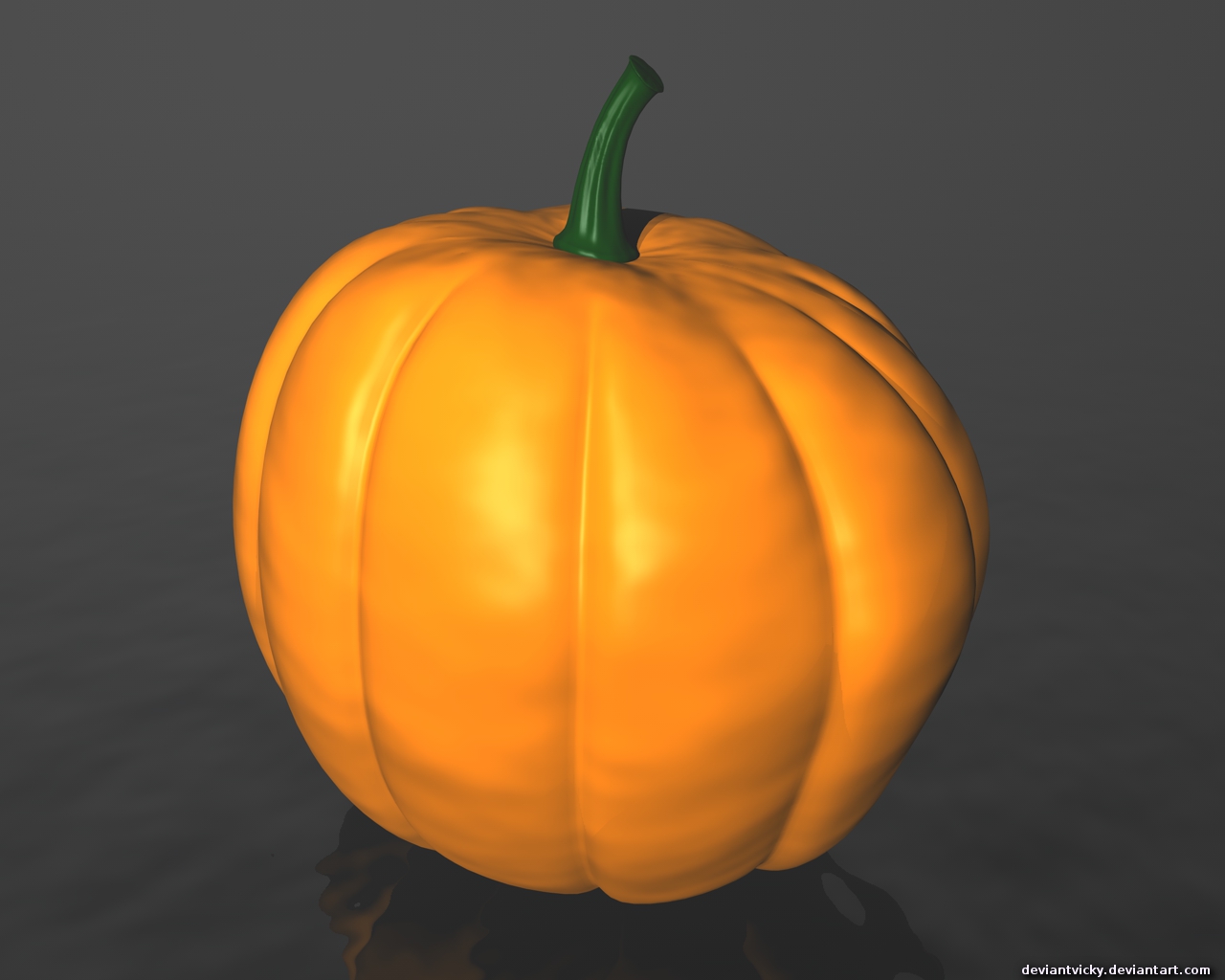 Pumpkin Model by VickyM72 on DeviantArt