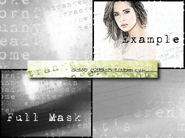 Large Text Based Mask Brush by palabravampiress on DeviantArt