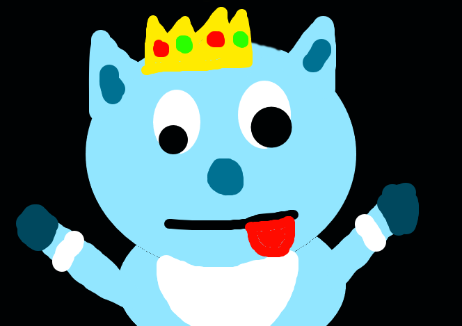 Derpy king cat by SamiLovesPuppies on DeviantArt