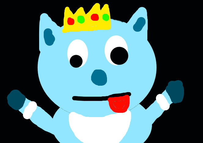 Derpy king cat by SamiLovesPuppies on DeviantArt