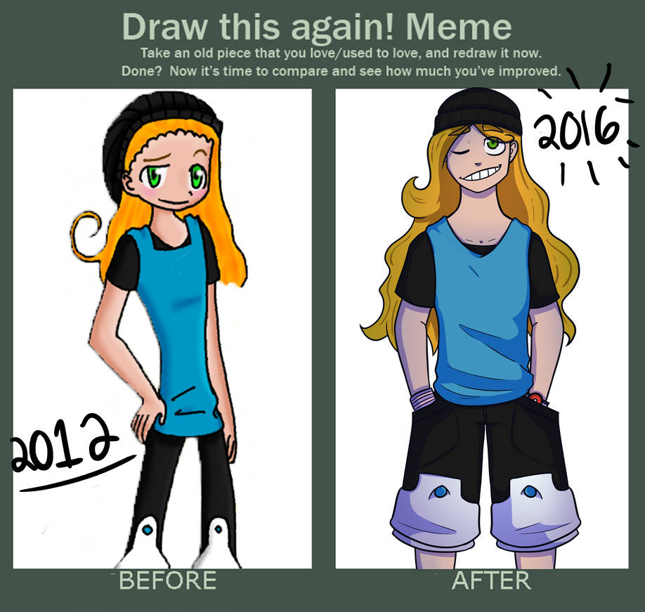 Before and After meme~ by The-Noisemaker on DeviantArt