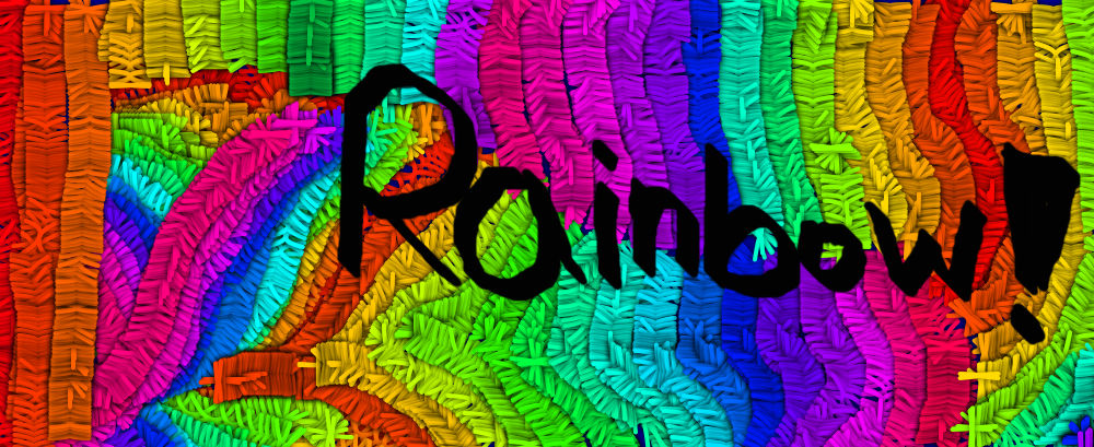 CRAZY rainbow! by Cutefoxez on DeviantArt