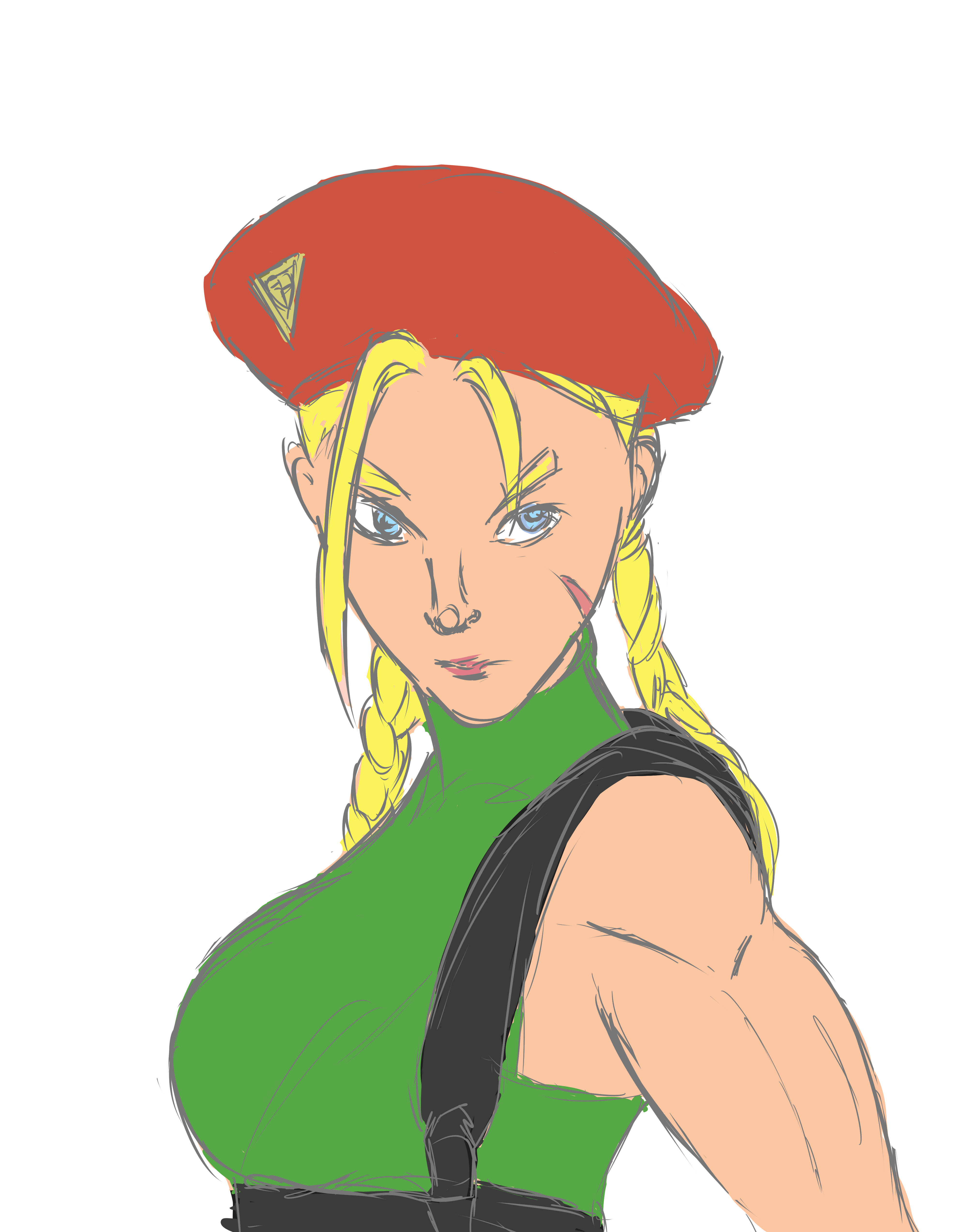 Cammy sketch 1 by astrea106 on DeviantArt