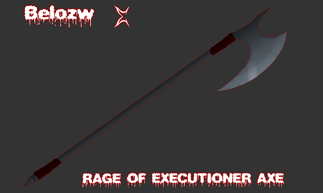 Rage Of Executioner Axe Fajrul by Fajrul22cn on DeviantArt