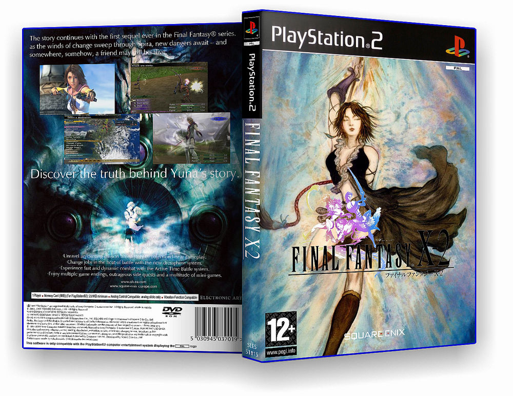 Final Fantasy X2 customcoverv2 by nakashimariku on DeviantArt