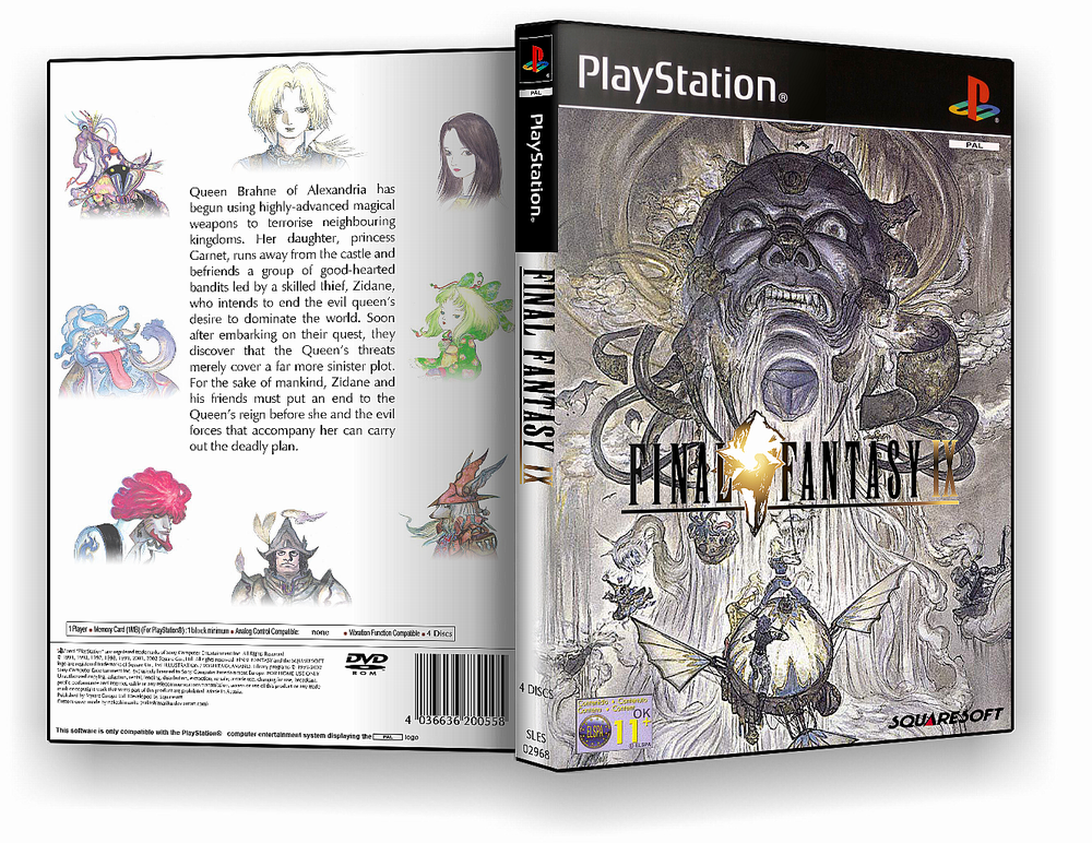 Final Fantasy IX custom cover by nakashimariku on DeviantArt