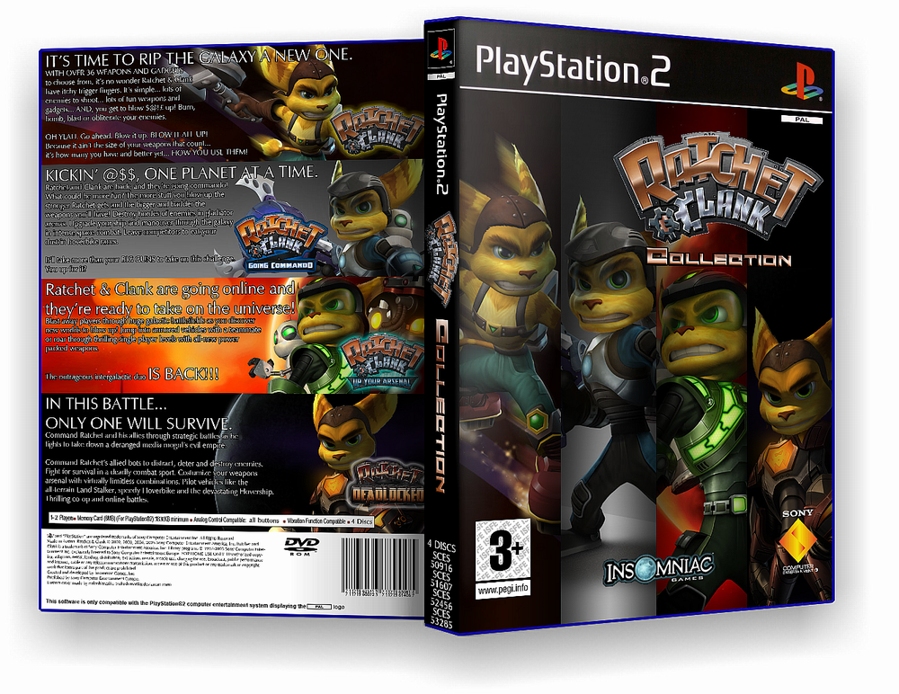 Ratchet and Clank Coll. cover by nakashimariku on DeviantArt