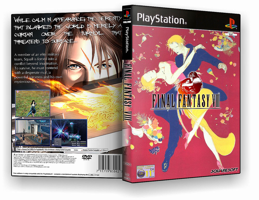 Final Fantasy VIII customcover by nakashimariku on DeviantArt