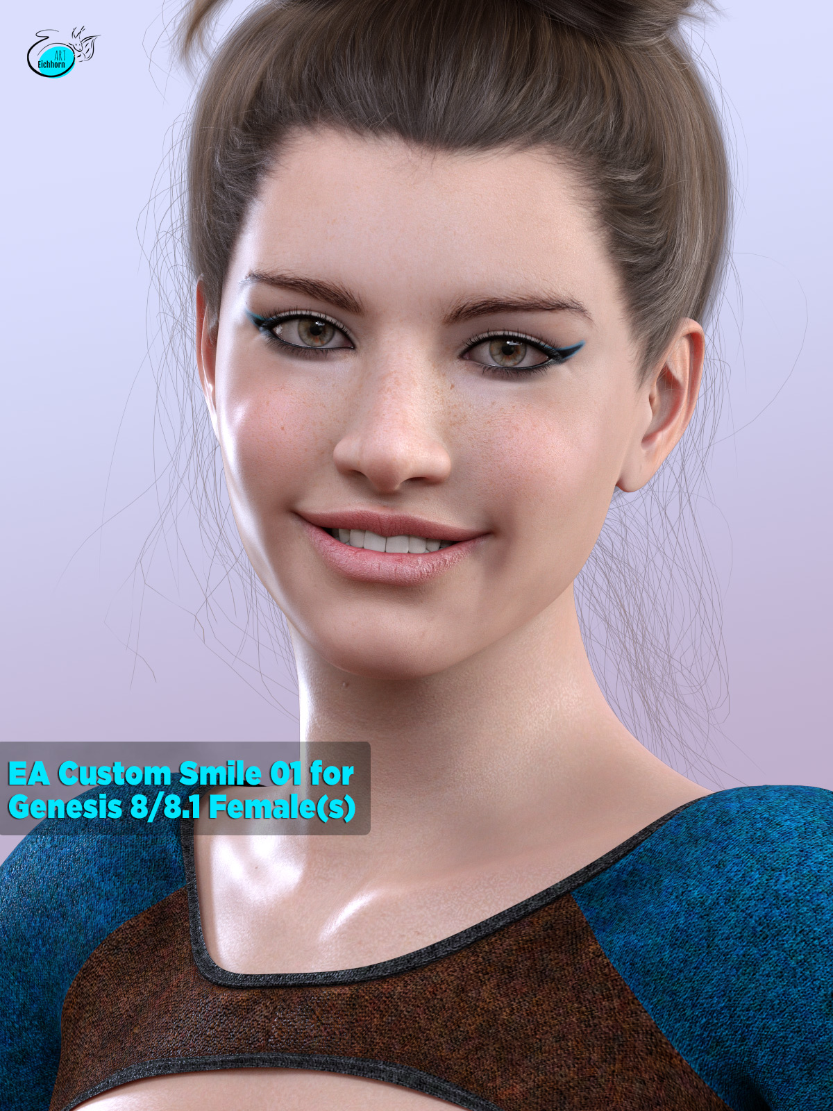 EA Smile 01 (Custom morph) for Genesis 8/8.1 F by EichhornArt on DeviantArt