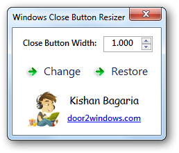 Close Window Button