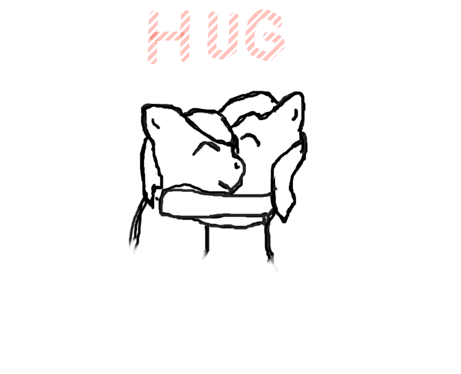 MLP hug by Lisiska on DeviantArt