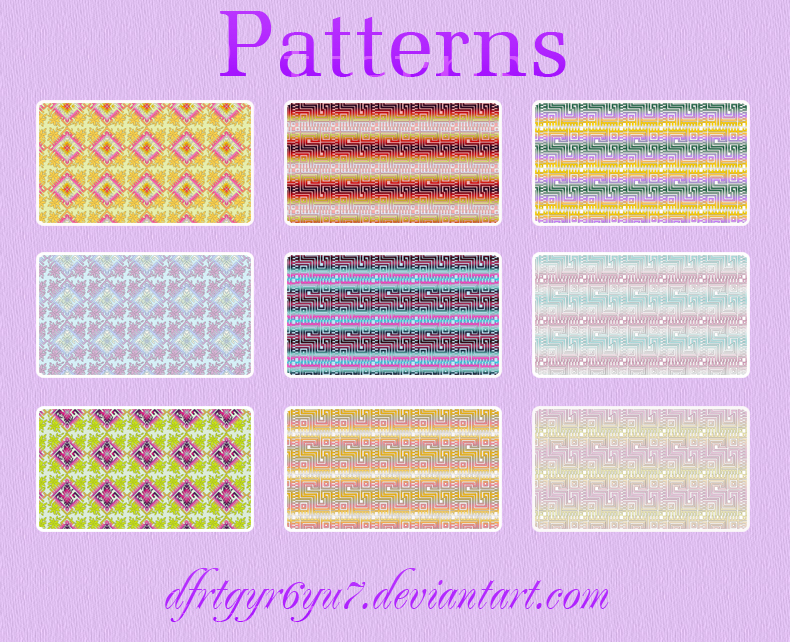 Patterns - 22 by dfrtgyr6yu7 on DeviantArt
