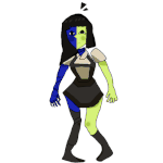 Ena animated gif wip by Giorgiathefox on DeviantArt