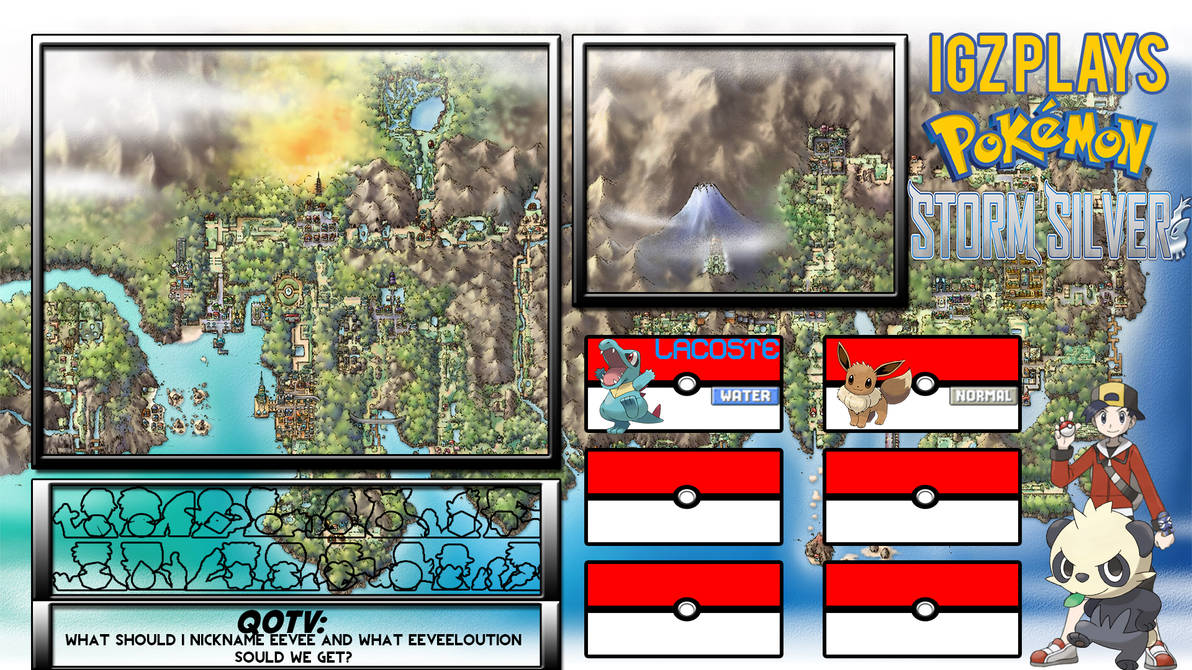 Pokemon Soul Silver Template (Unfinished) by iGamingZones on DeviantArt