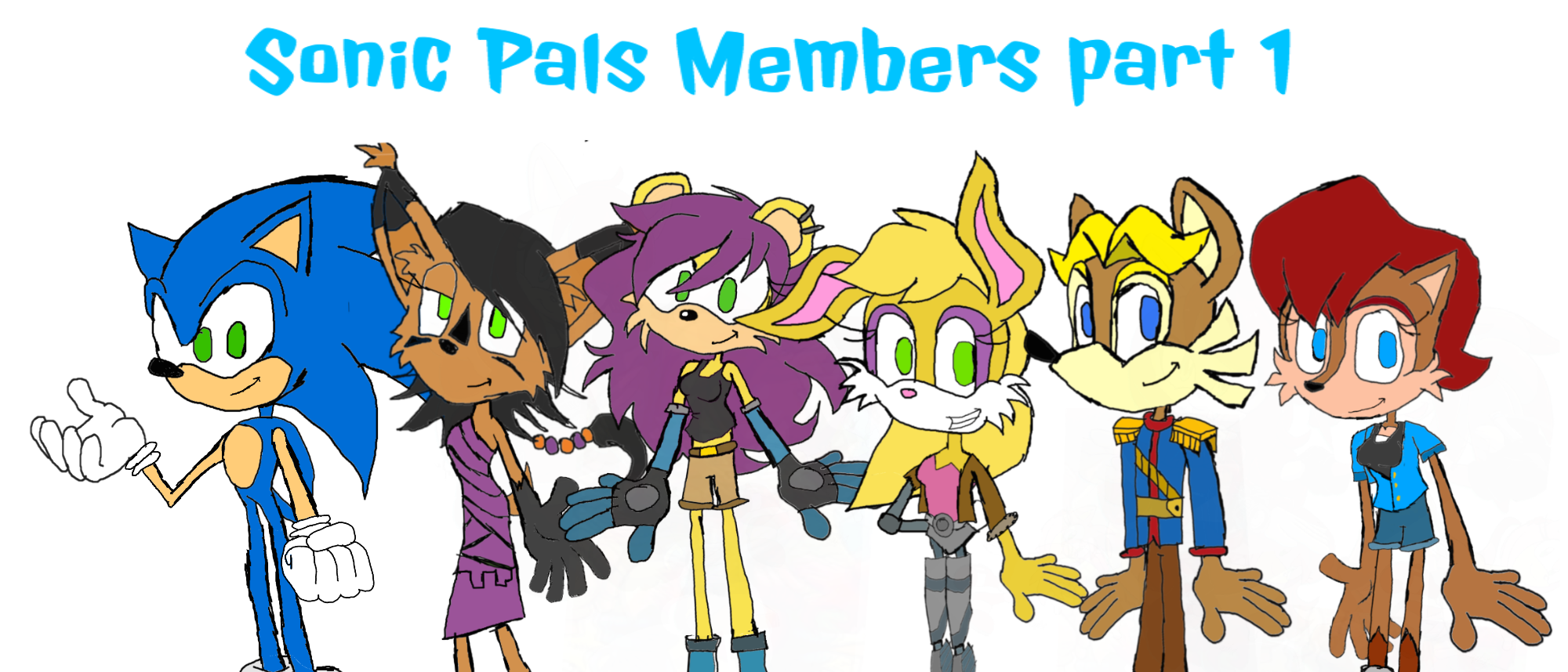 Sonic pals Crew Part 1 by vatoff on DeviantArt