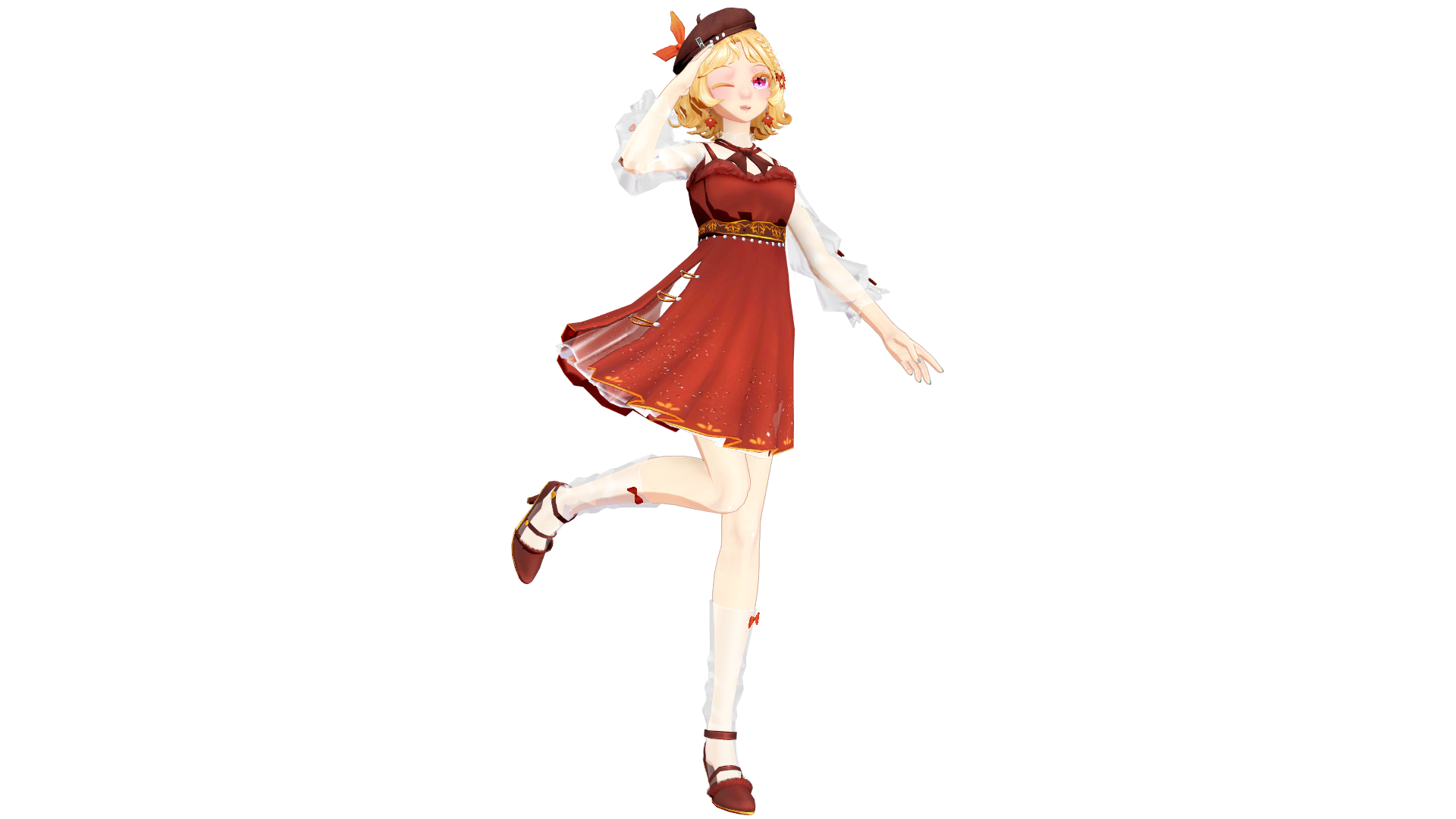 [MMD Sweet Dance] TDA Red Maple Girl - DOWNLOAD! by YoshinoAira on ...