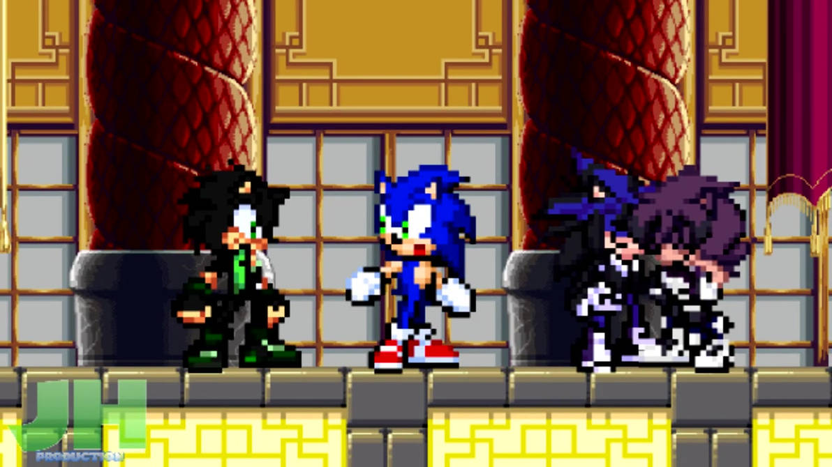 Sonic Fights Phoenix by JH-Production on DeviantArt