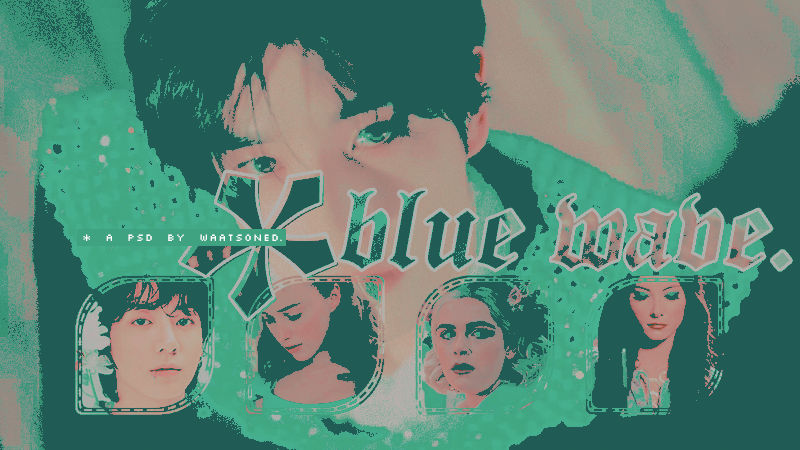 PSD 290: BLUE WAVE by waatsoned on DeviantArt