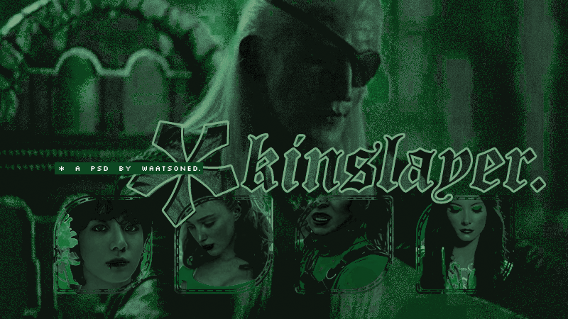 PSD 316: KINSLAYER by waatsoned on DeviantArt