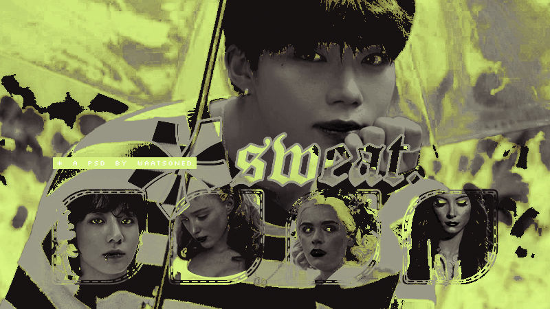 PSD 323: SWEAT by waatsoned on DeviantArt