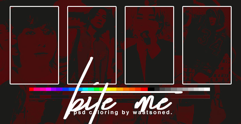 PSD 342: BITE ME by waatsoned on DeviantArt