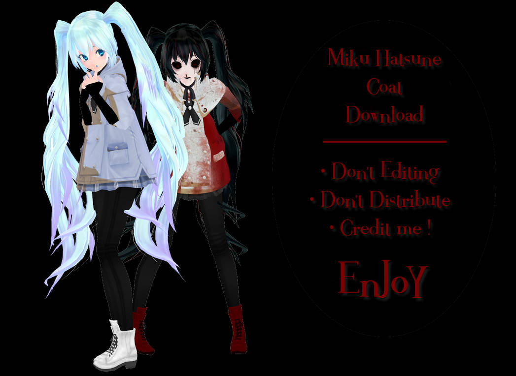 .: MMD :. Miku Coat - DL LIMITED by Lexasio on DeviantArt