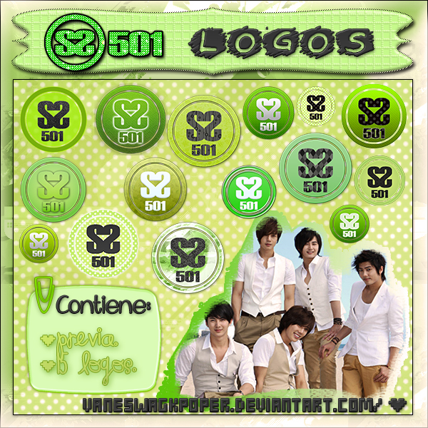 SS501 ~ Pack Verdoso de 15 Logos~ by VaneSwagKpoper on DeviantArt
