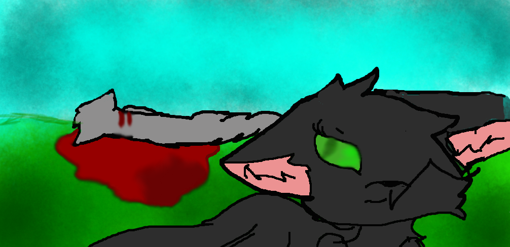 Ashfur's Death (Redraw) by IndominusNiebuhr on DeviantArt
