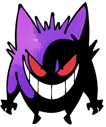 Gengar (ANIMATED) by Shenaniganza on DeviantArt