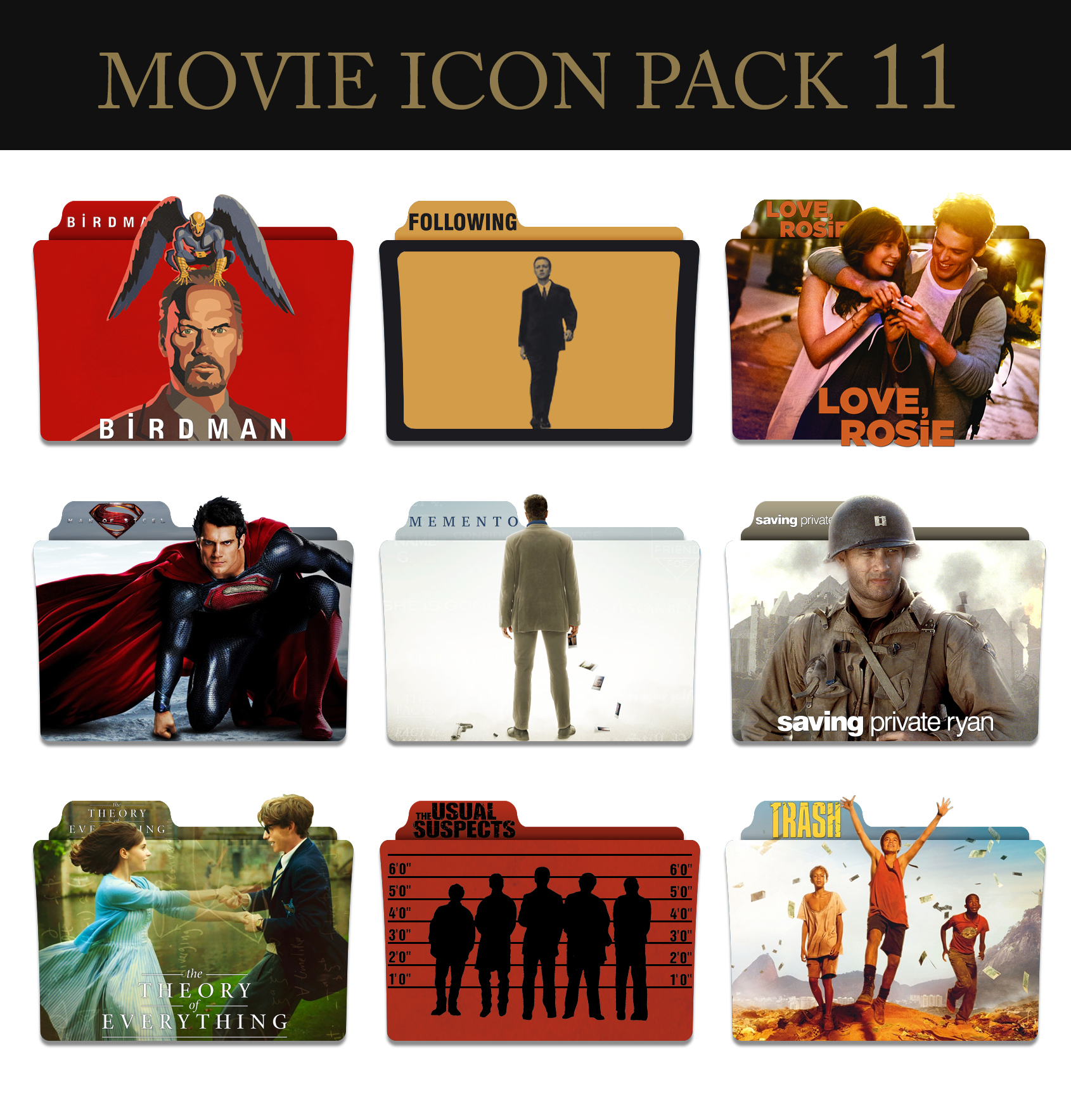 Movie Icon Pack 11 by jesusofsuburbiaTR on DeviantArt