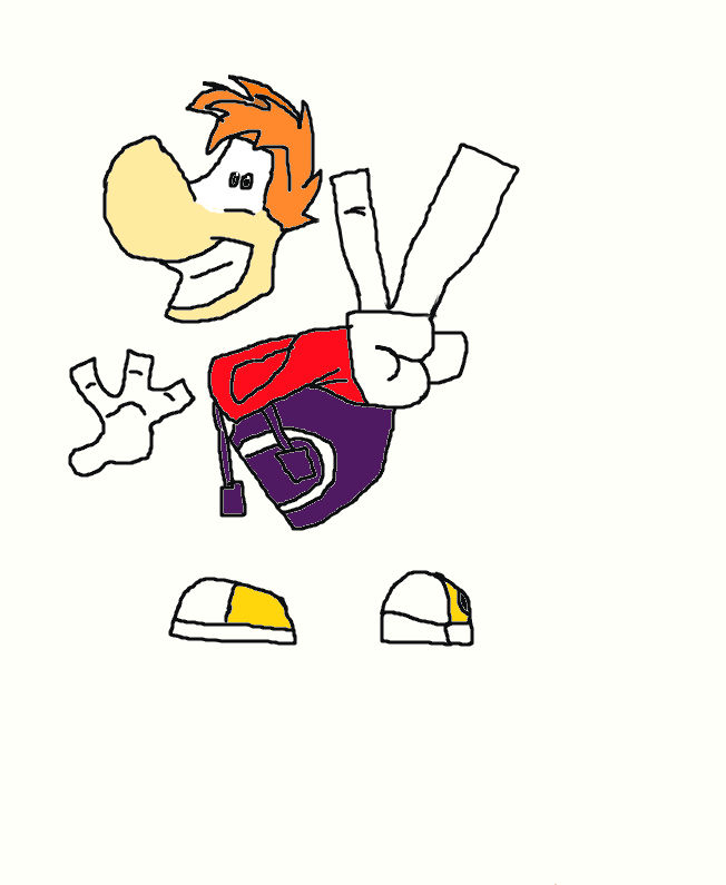 Rayman by growlithe-and-vulpix on DeviantArt
