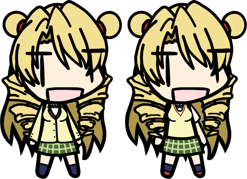 Walfas Custom Base: Saki Tenjouin (ToLOVE) by WalfasArchives on DeviantArt