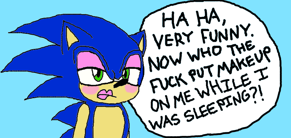 Girly Sonic by GoldenWolf95 on DeviantArt