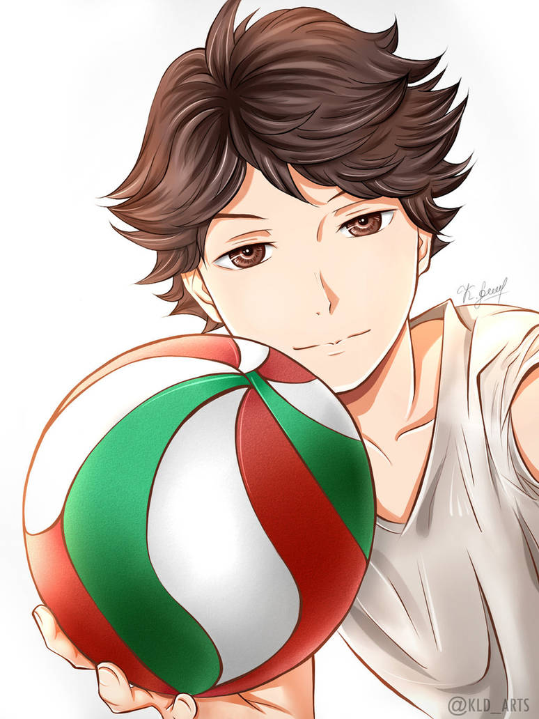 A Good Luck Kiss (Oikawa x Reader) by IslandFlower on DeviantArt