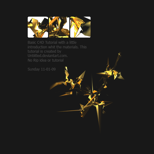 Basic C4D Tutorial by untiitled on DeviantArt