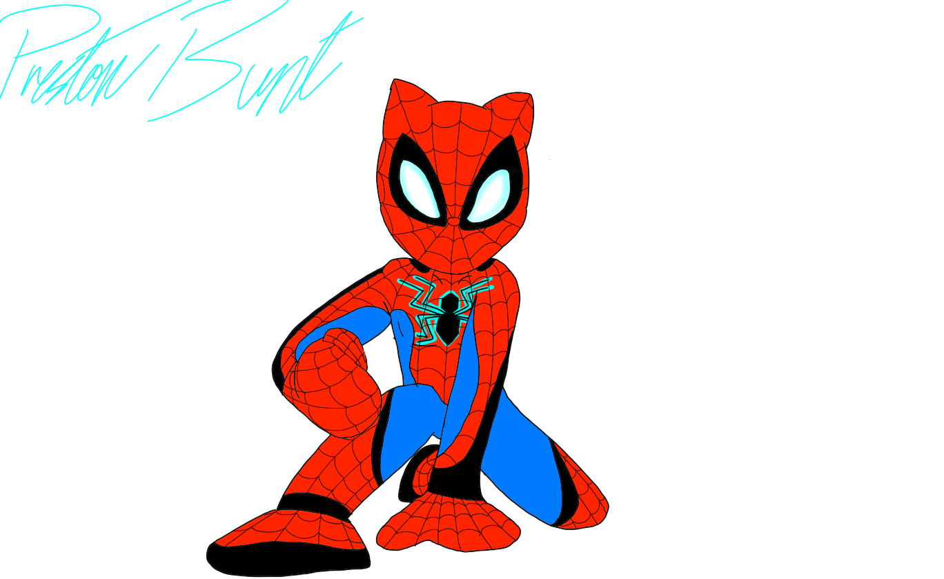 spider cat by B3N7L3Y on DeviantArt