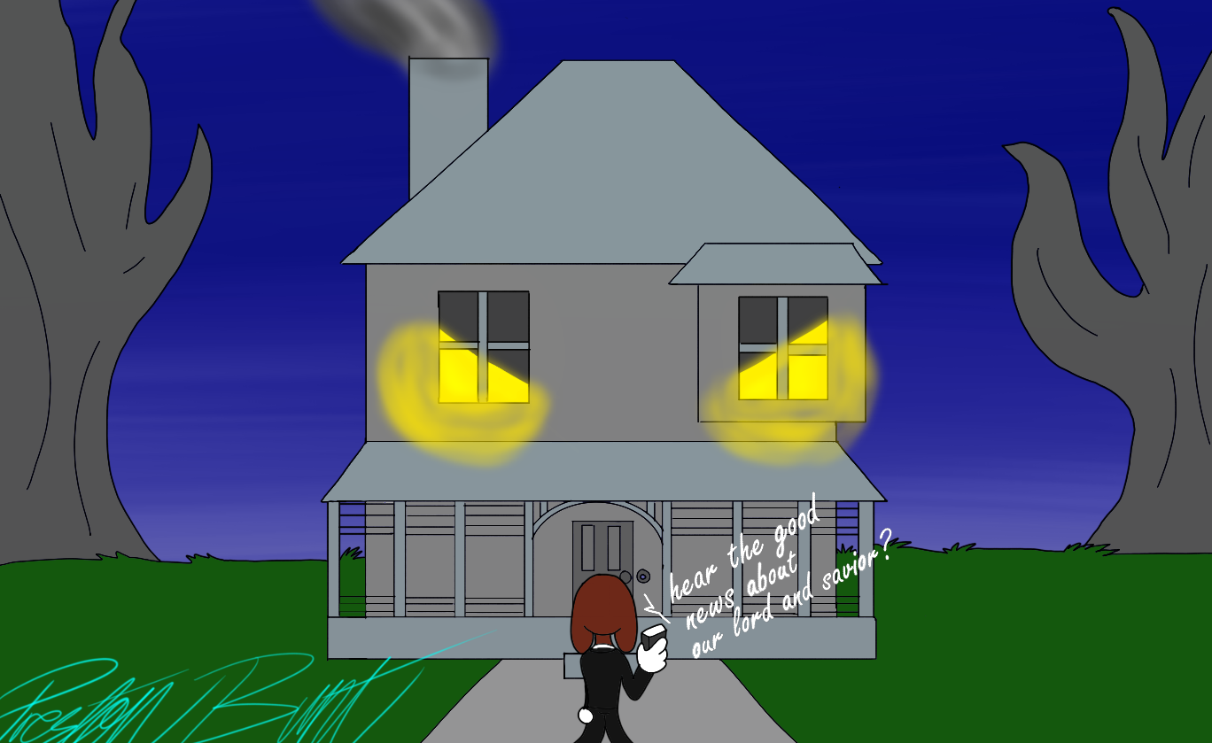 Monster House by B3N7L3Y on DeviantArt