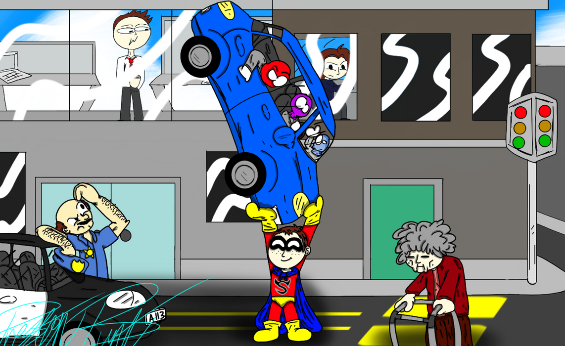 Sam Man by B3N7L3Y on DeviantArt