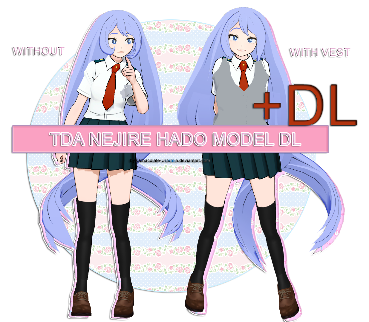 [MMD] TDA Nejire Hadou Model DL! by Ochacolate-Uraraka on DeviantArt