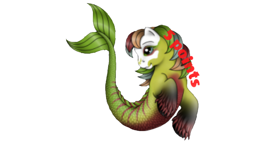Merpony Adoptable #1 [OPEN] by UnicornCookeno on DeviantArt