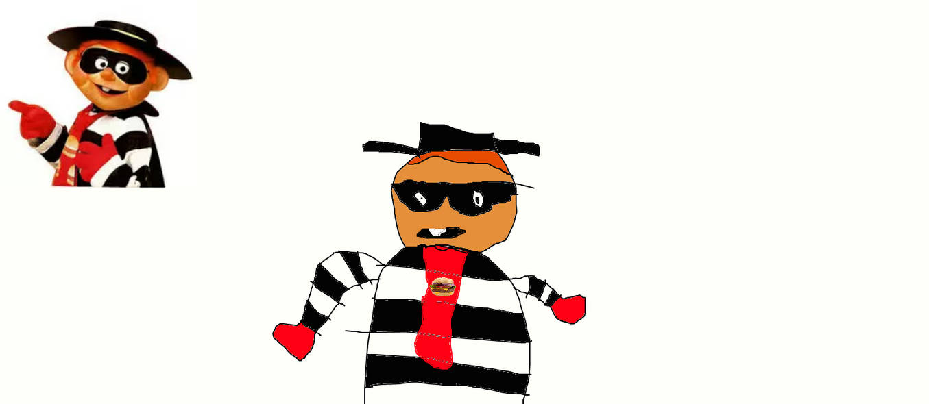 Crappy Hamburglar Drawing by Videogamefan100 on DeviantArt
