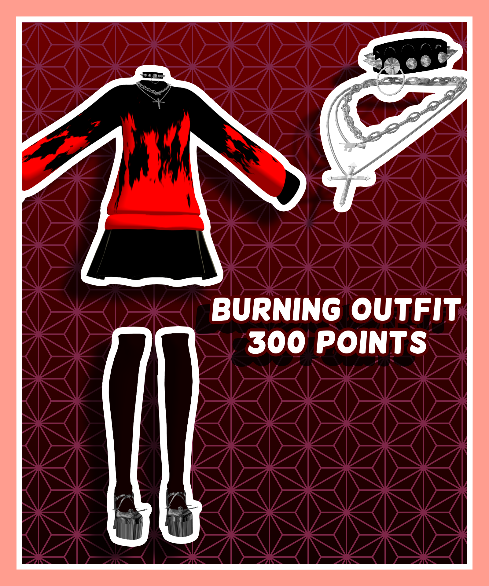 MMD-Burning Outfit + Download UPDATED by milk-tea-so-big on DeviantArt