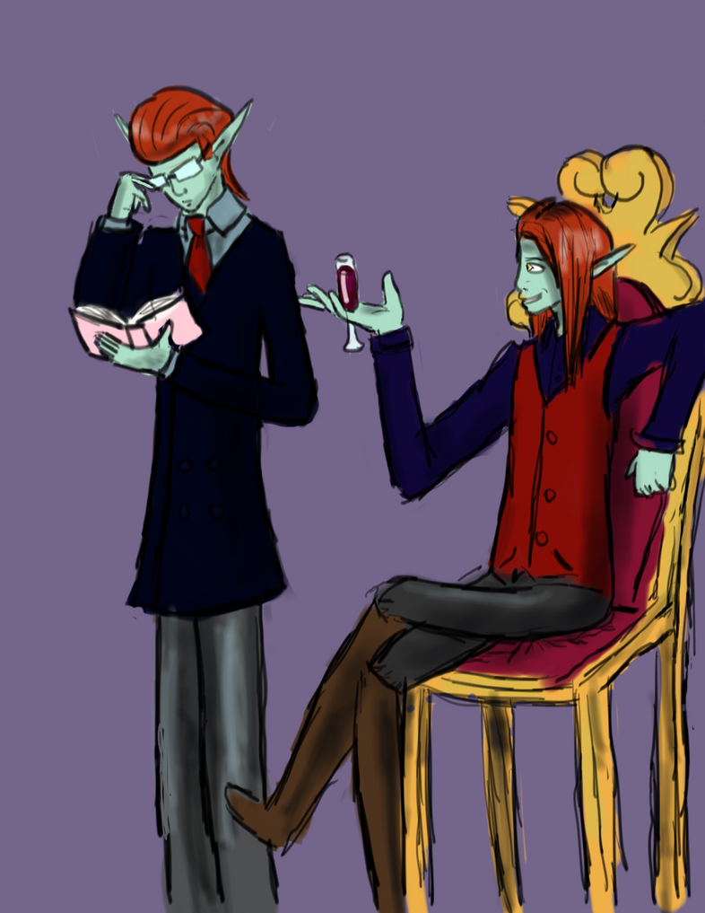 The Twins Julius and Alfonzo by FanFareKid on DeviantArt