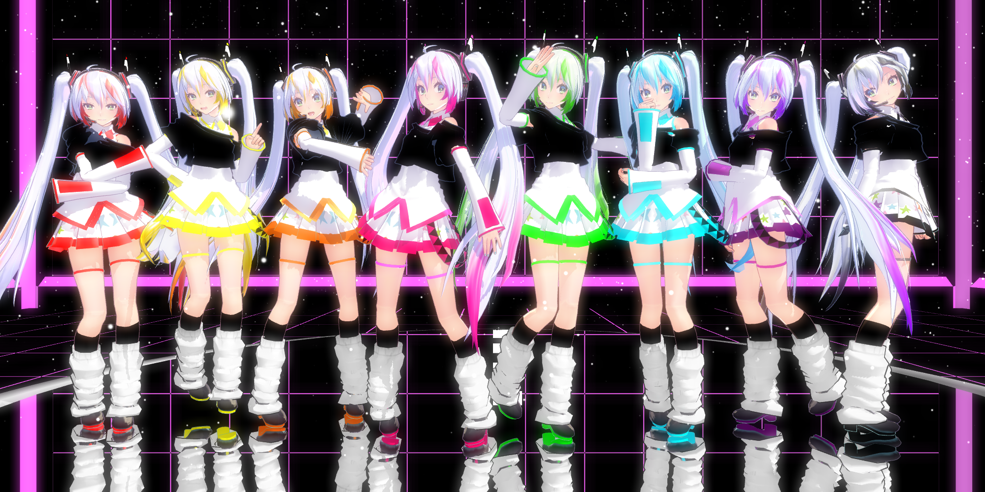 TDA Pop Raver Miku FINISHED + 10 Model DL by Gwenathan on DeviantArt