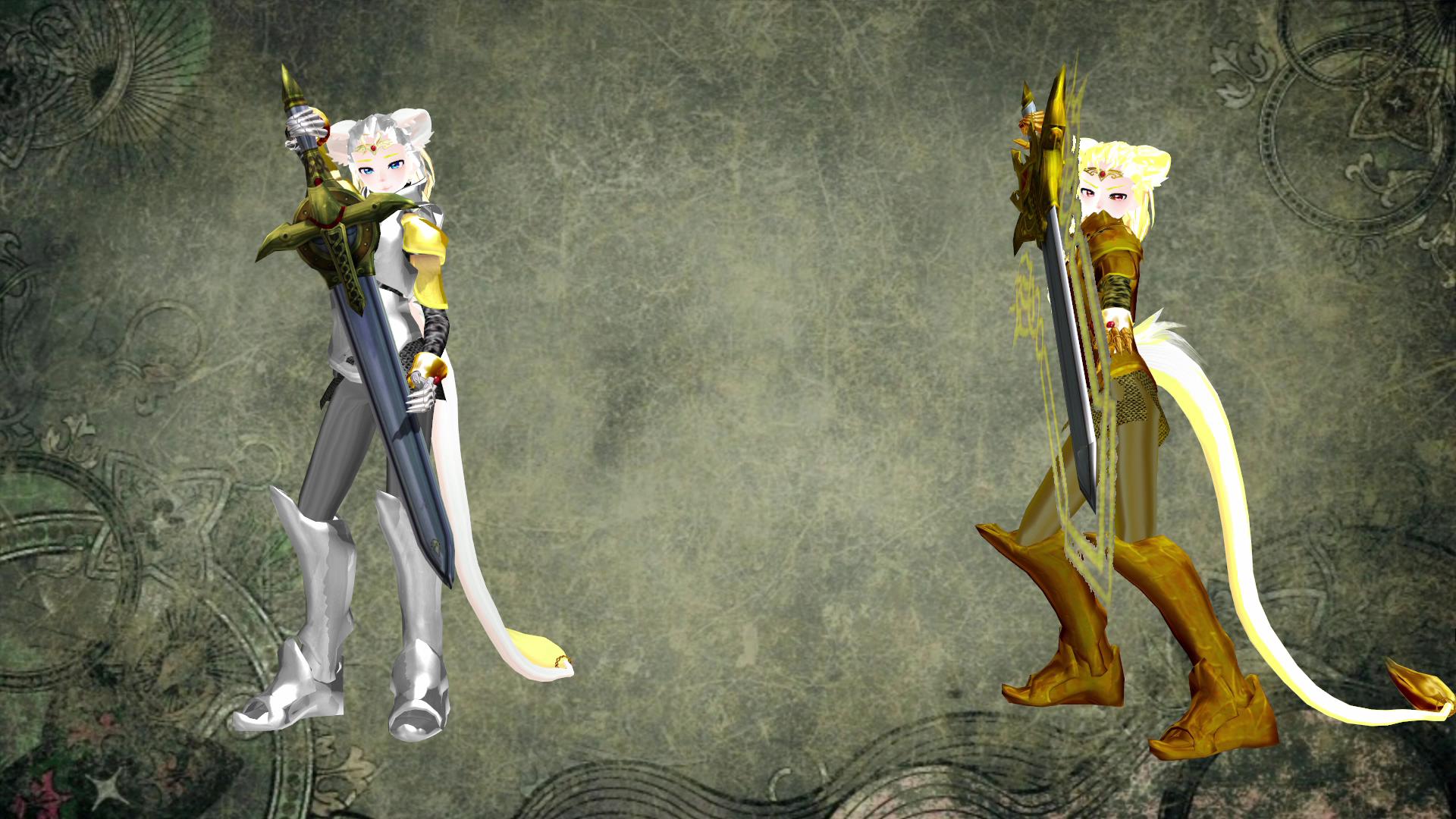 MMD Caliburn (Sonic and the Black Knight) Model DL by EnderCatAGZ on ...