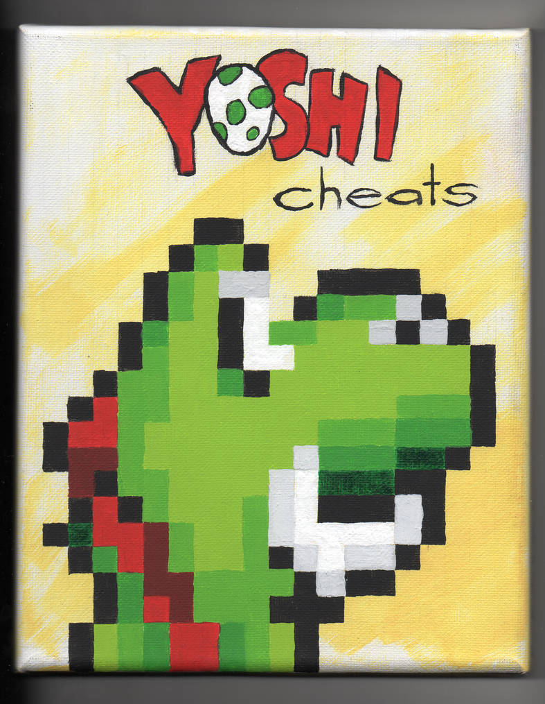YOSHI cheats by ChozoBoy on DeviantArt