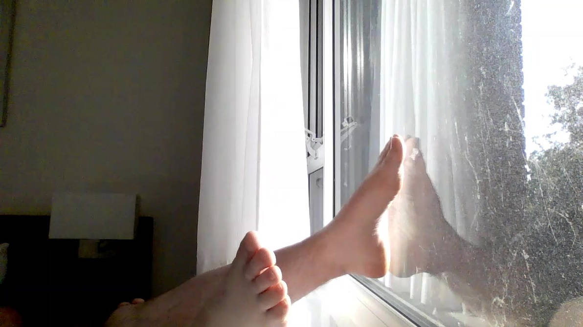 Bare feet at the window by mb19black on DeviantArt