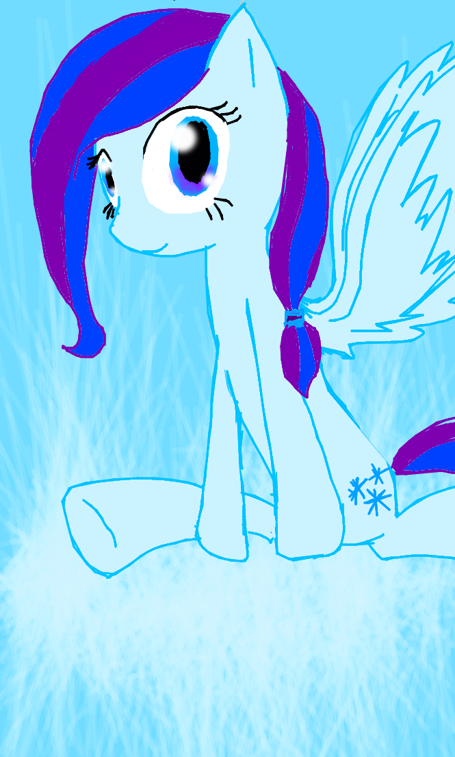 (Mlp) Snowflake by Shuniki on DeviantArt