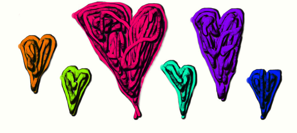 the element hearts by samariethepony on DeviantArt